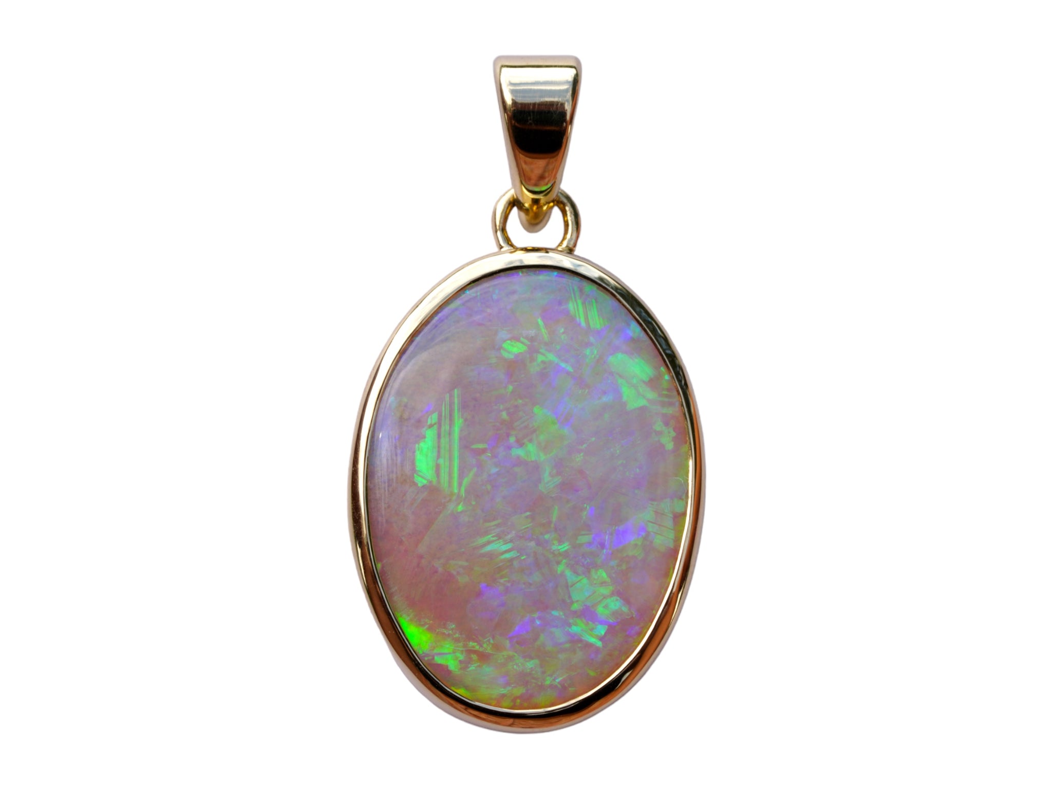 'Forest Breeze' Opal Solid Pendant – RedEarthOpal