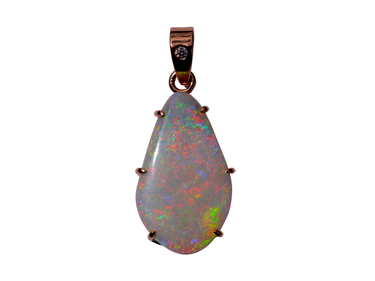 'Rainbow Sky' Opal Solid Pendant – RedEarthOpal