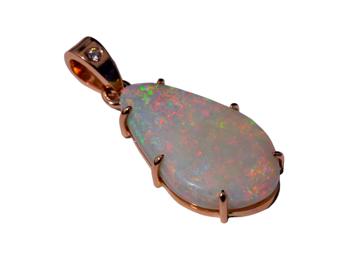 'Rainbow Sky' Opal Solid Pendant – RedEarthOpal