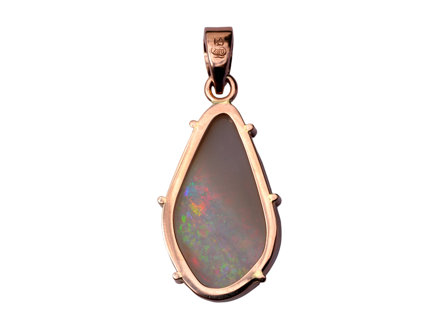 'Rainbow Sky' Opal Solid Pendant – RedEarthOpal